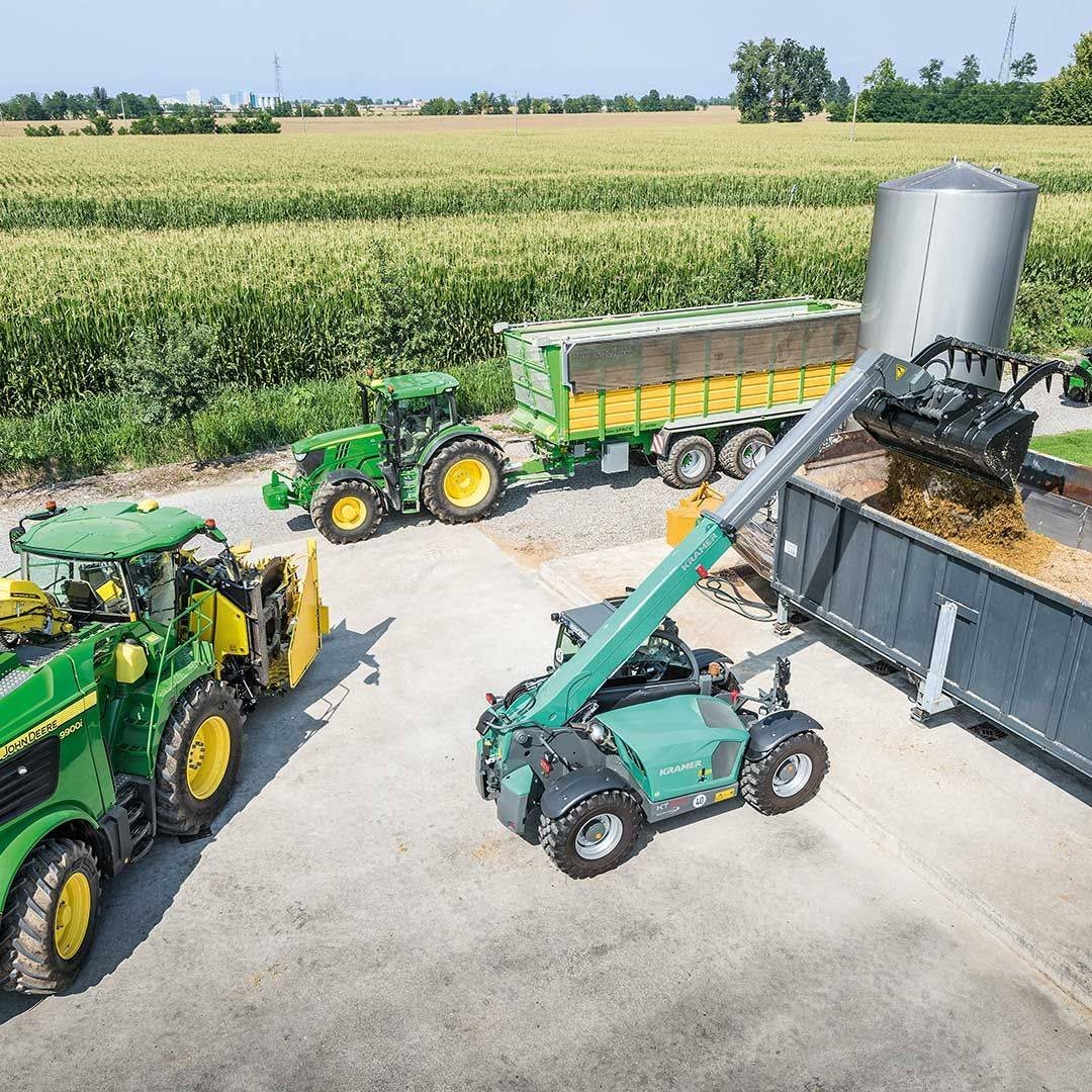 Με υπερυψωμένη καμπίνα και οικονομικούς κινητήρες τα νέα Kramer KT