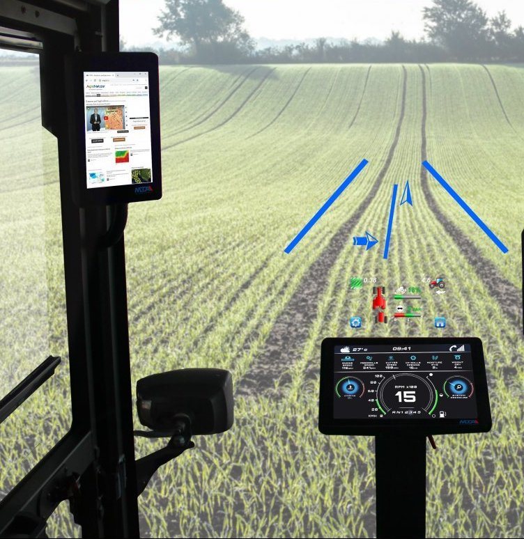 Την εξελιγμένη μονάδα Ηead-Up Display EVoR παρουσίασε η MTA